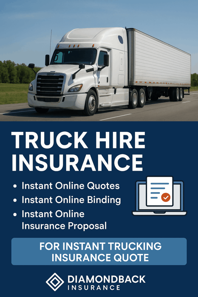 Truck Hire Insurance: Protect Your Fleet with Speed and Simplicity